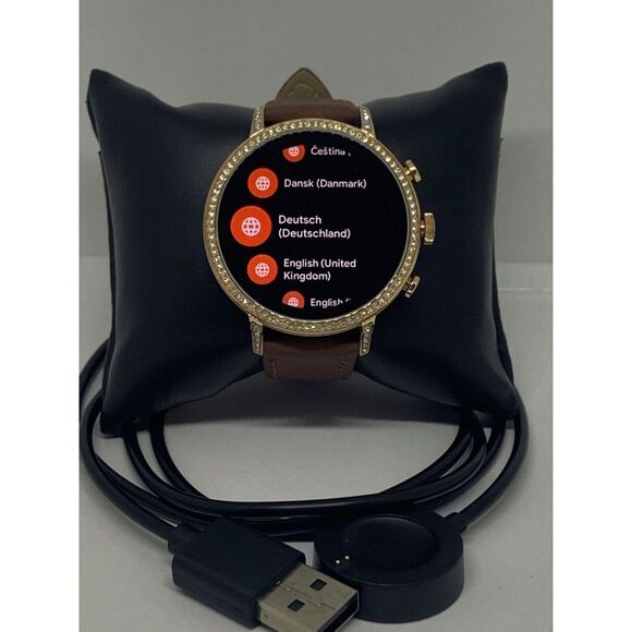 Fossil | Wearables | Fossil Gen4 Authentic Digital Dial Smart Watch ...